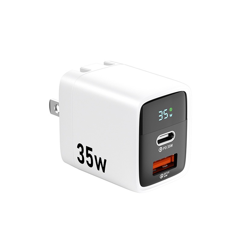 35W GaN PD Charger With Dual USB-C Ports